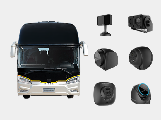 Hikvision Bus MDVR Camera Set | Complete Mobile DVR Surveillance Kit